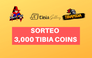 Sorteo de 3,000 Tibia Coins - TibiaPedia