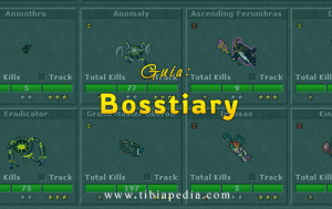 Bosstiary - TibiaPedia